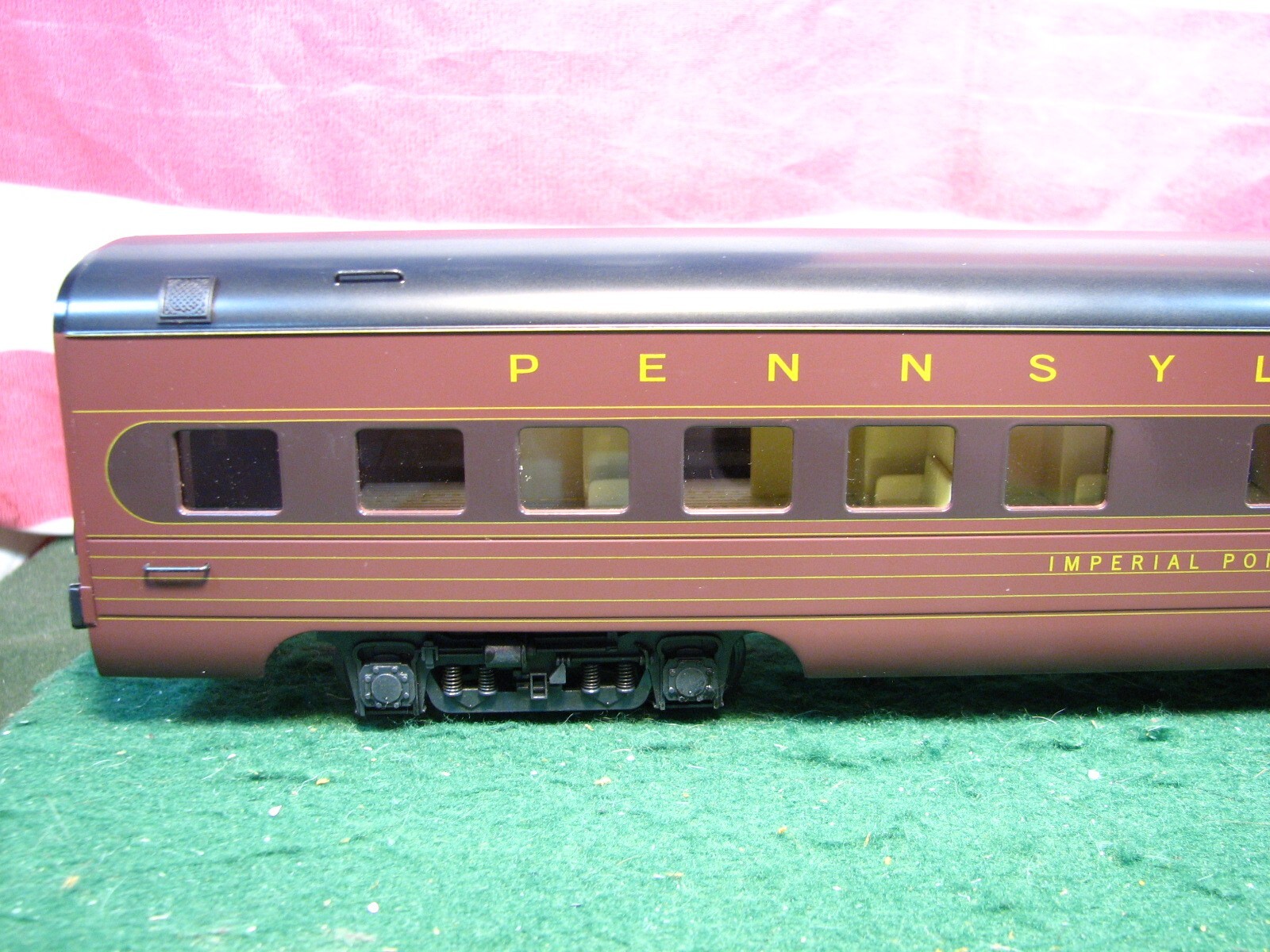 K-Line K4680-10004 15" PRR Pennsylvania Aluminum Passenger Observation ...