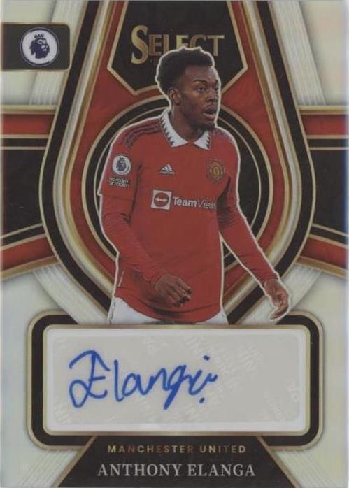 2022-23 Panini Select Premier League - Select Signatures Anthony Elanga ...