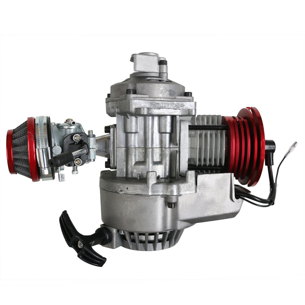 2 Stroke Racing Engine Motor 49cc 50cc Pocket Dirt Bike Quad Scooter ...