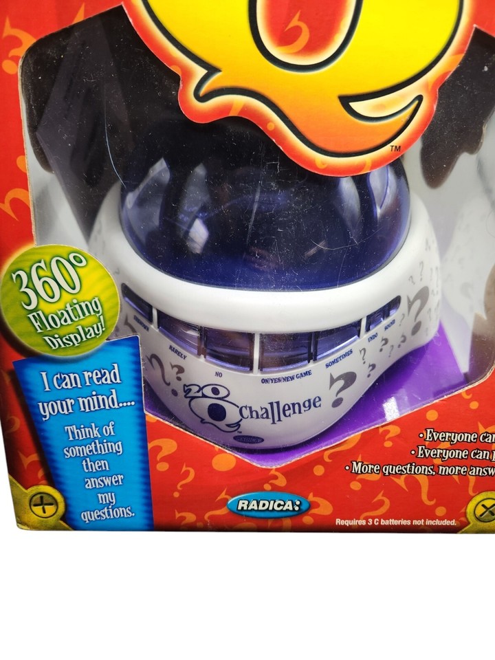 2005 Radica 20Q 20 Questions Challenge Electronic Party Game Read ...