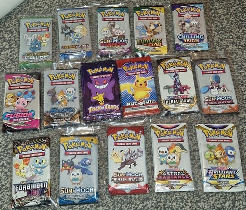 Pokemon Cards Brand New Sealed Sample Booster Pack x1 (Random) RARE ...