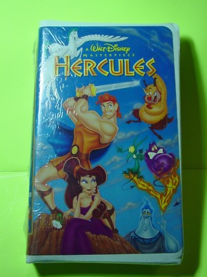Walt Disney's Masterpiece Hercules VHS Tape Movie Factory Sealed New ...