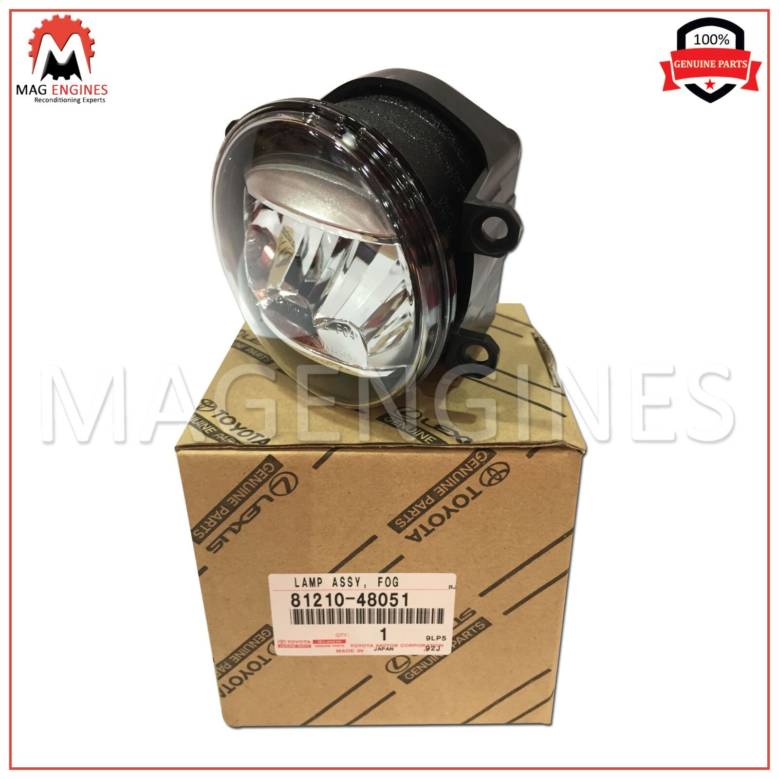 81210-48051 GENUINE OEM FOG LIGHT LAMP ASSY, RH 8121048051 | eBay