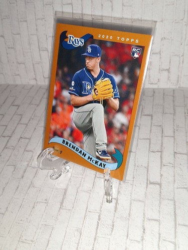 2020 Topps Archives Brendan McKay Rookie Card #244 Tampa Bay Rays RC | eBay
