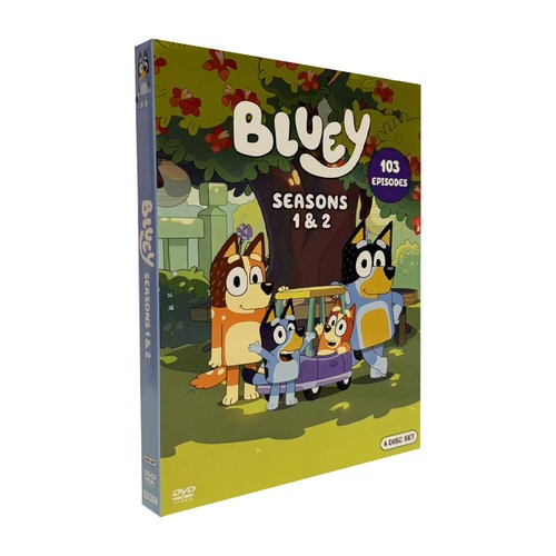 Bluey Complete Seasons One and Two DVD Box Set Fast Shippping Region 1 ...