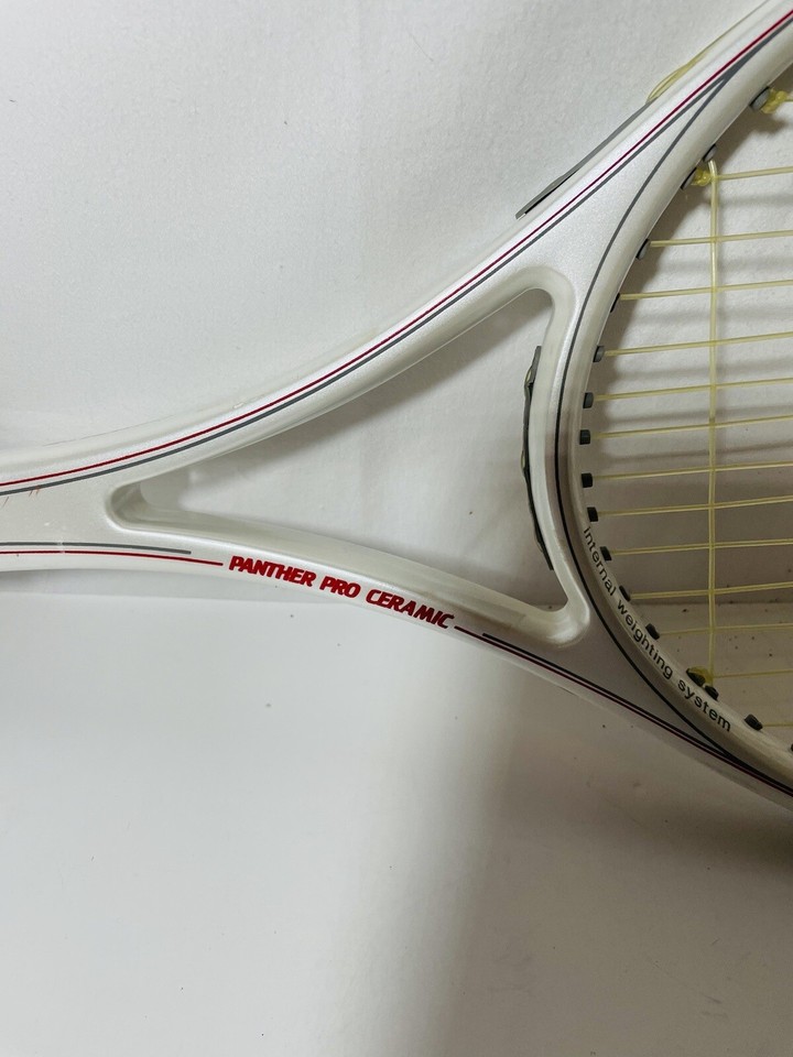 Vintage Slazenger Panther Pro Ceramic Tennis Racket 4 1\2 Grip, racket ...