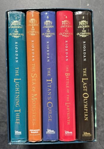 Complete Series Set PERCY JACKSON and the Olympians 1-5 Rick Riordan ...