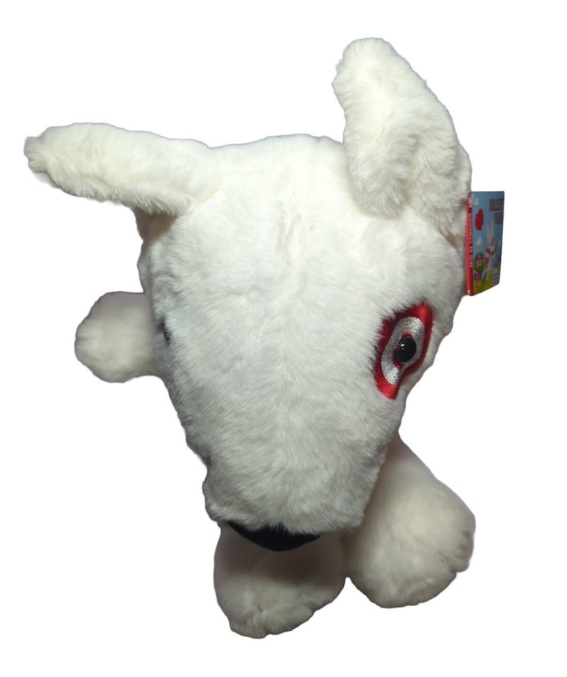 Target 16” Bullseye Plush Stuffed Animal Dog w/ Ladybug & Backpack ...