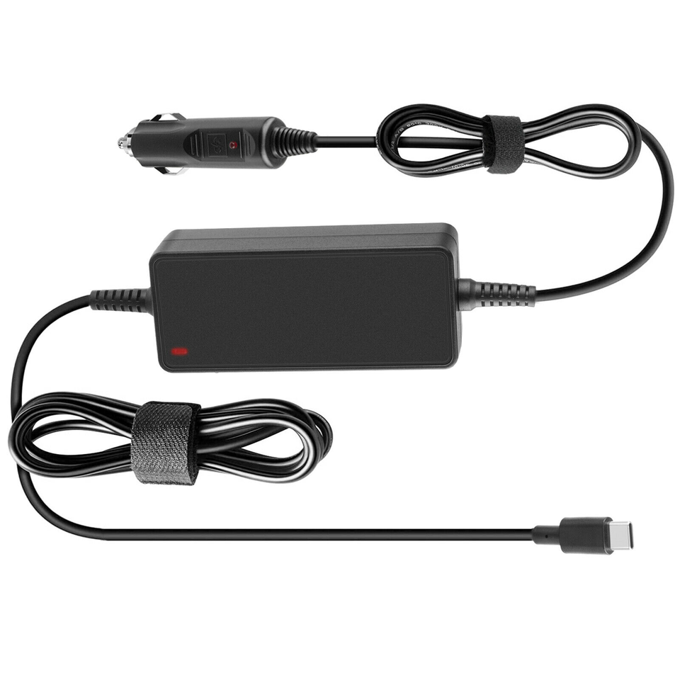 90W USB-C Laptop CAR Charger for Lenovo Yoga Thinkpad MacBook Samsung ...