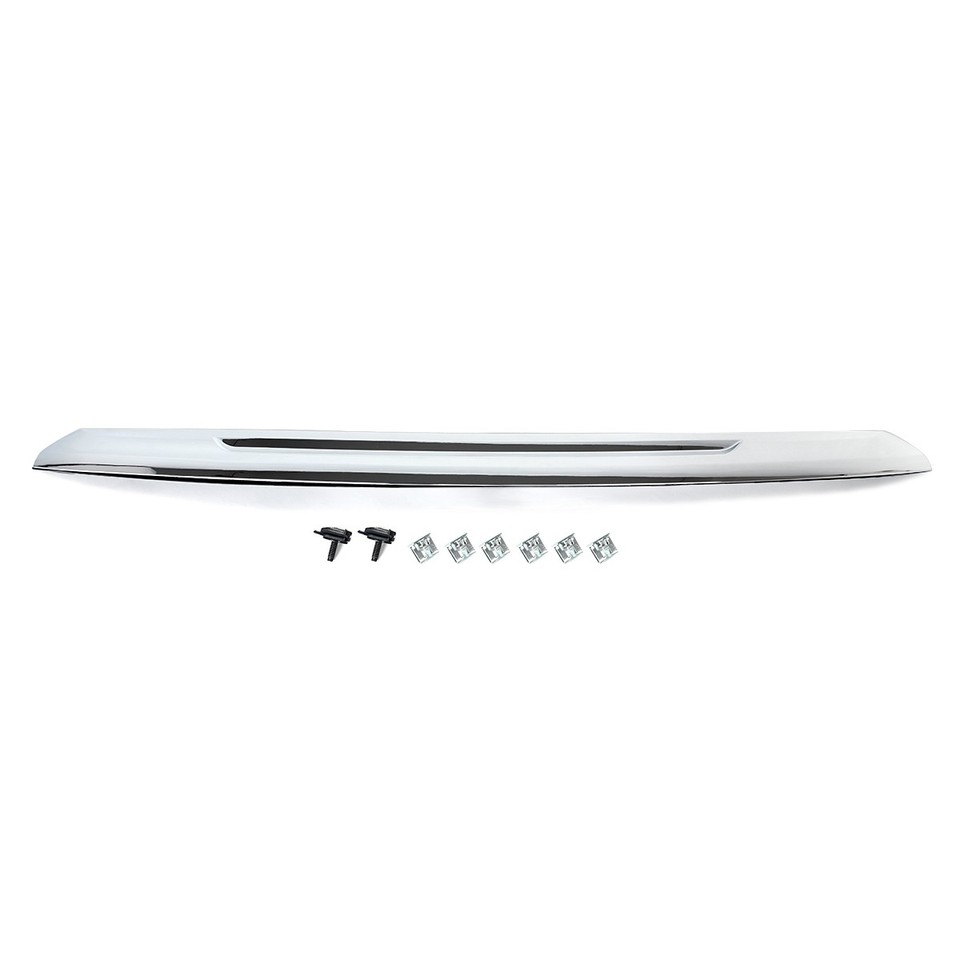 Front Bumper Upper Cover Hood Molding Trim For GMC Acadia SLT 2020-2023 ...