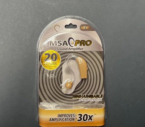 MSA Pro Sound Hearing Amplifier - Beige (1109351) for sale online | eBay