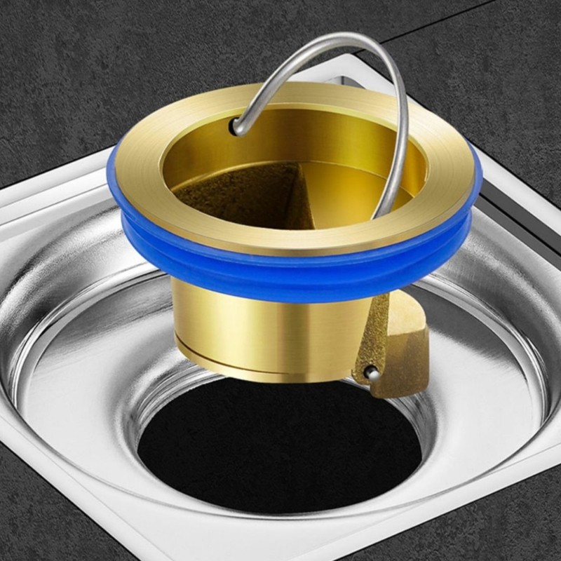 Floor Drain Cores Backflow Preventer Drain Stopper Shower Floor Drain ...