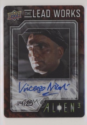 2021 Upper Deck Alien 3 The Lead Works 14/25 Vincenzo Nicoli #LW-VN ...