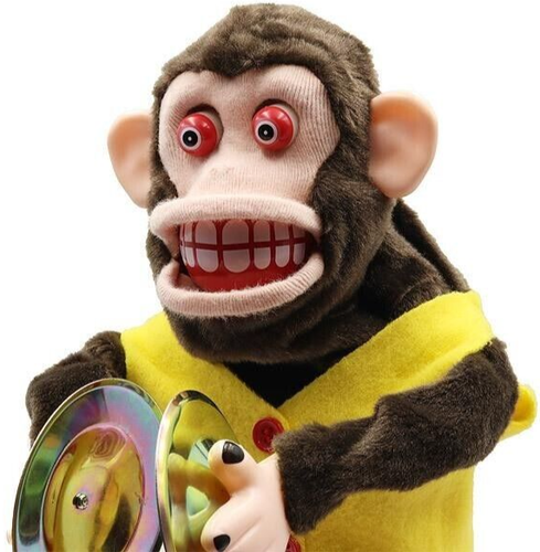 Toy Story Jolly Monkey Doll Chimp Musical Cymbals Naughtiness Yamani ...