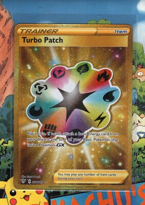Pokémon TCG Turbo Patch 200/189 Darkness Ablaze Holo Secret Rare NM/M ...