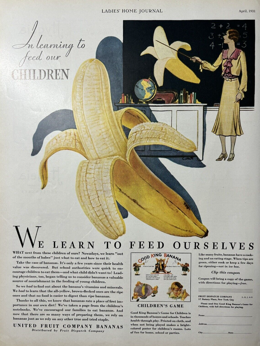 United Fruit Company Logo The Fruit Of Empire In The Banana Republics