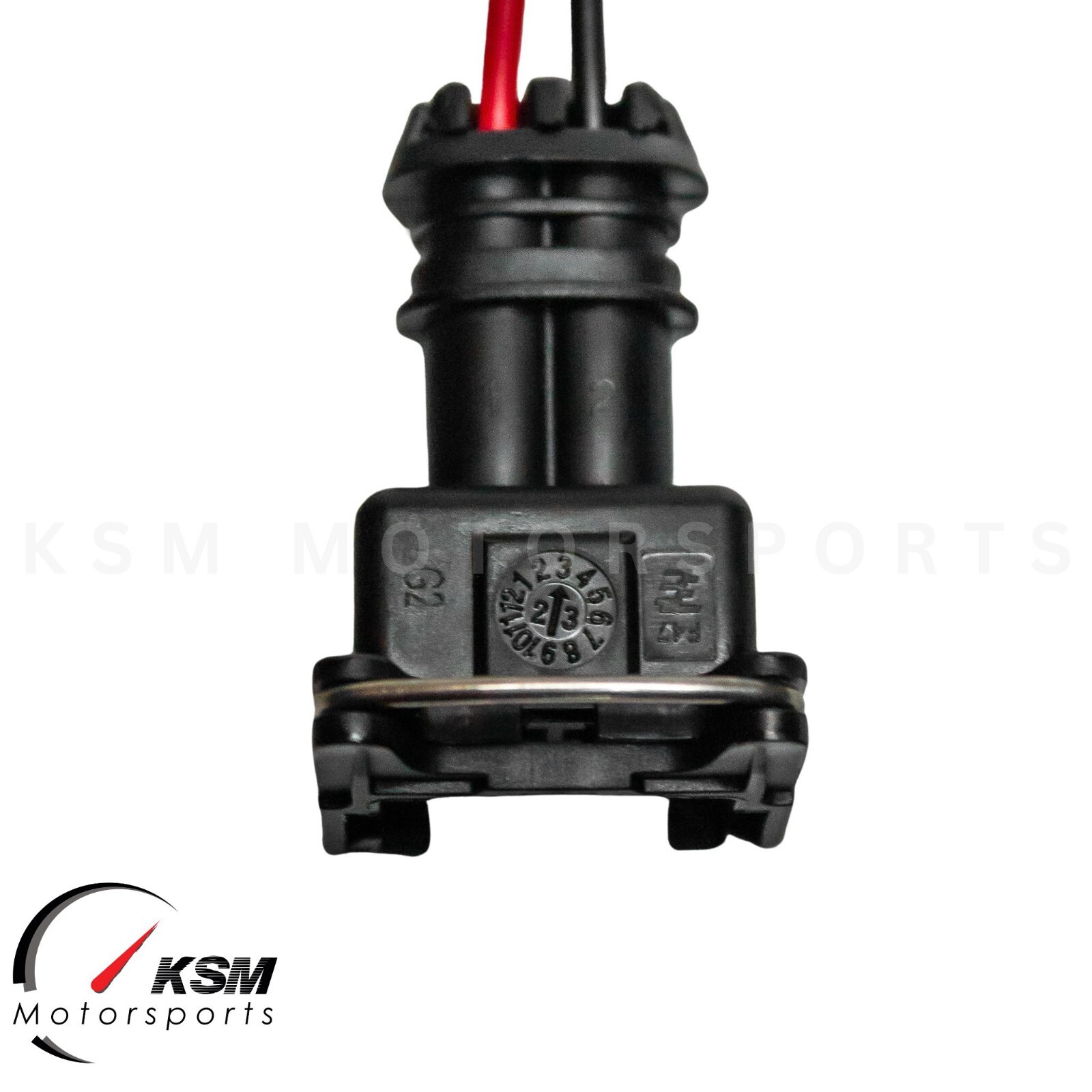 6 x EV1 OBD1 Fuel Injector Connectors Plugs Wiring Clips Pigtails fit ...