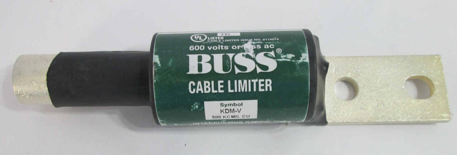 Cooper Bussman - KDM-V - Cable Limiter - 500 KC MIL CU - 600V or Less ...