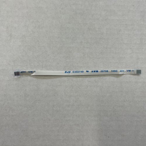 Genuine AWM 20706 6-Pin 100mm x 4mm Flat Ribbon Cable 60V 105C VW-1 BJD ...