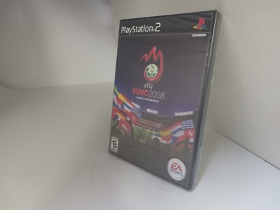 UEFO EURO 2008 SOCCER PLAYSTATION 2 PS2 BRAND NEW FACTORY SEALED #U16 ...