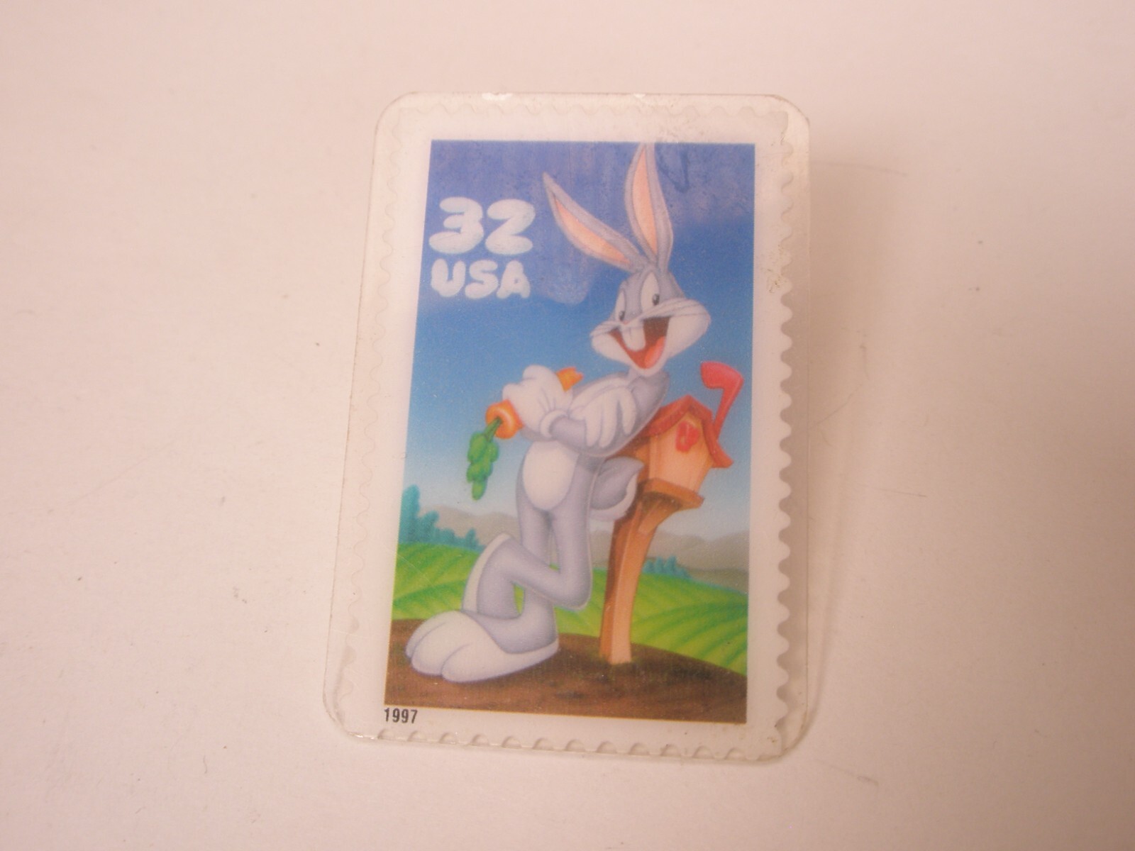 1997 Bugs Bunny 32 Cent Stamp Vintage WARNER BROS La… - Gem