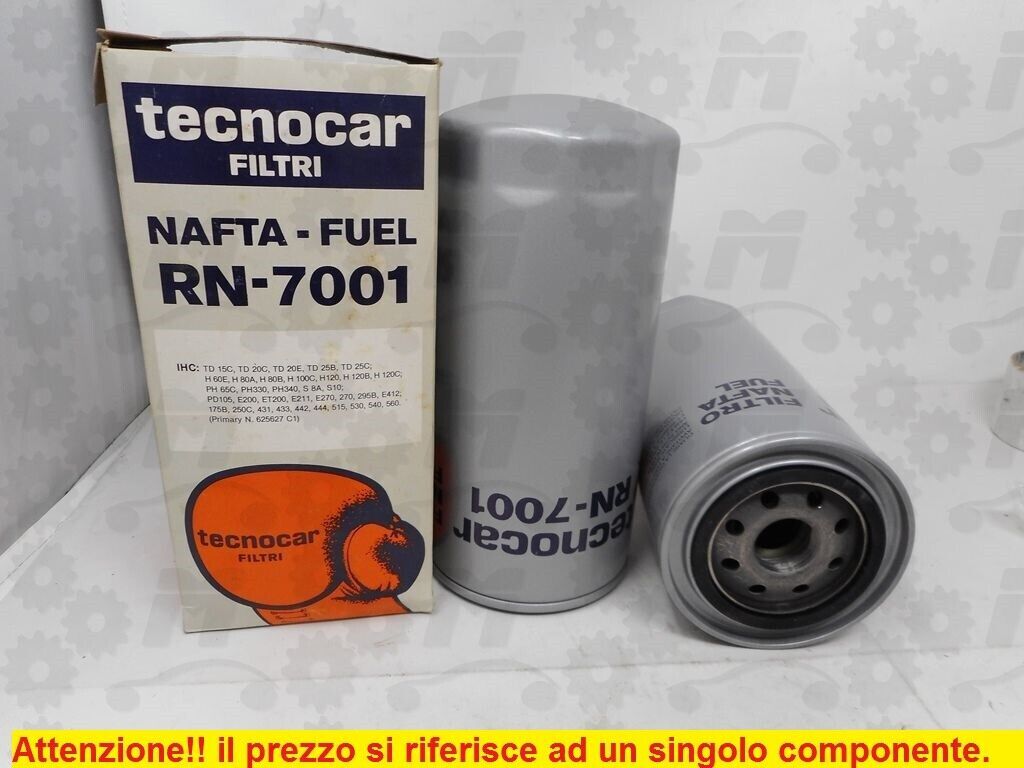 Tecnocar naphtha filter Sold out | eBay