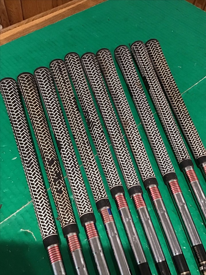 Set of 10 True Temper Dynamic Gold R300 Golf Club Shafts Only (older ...