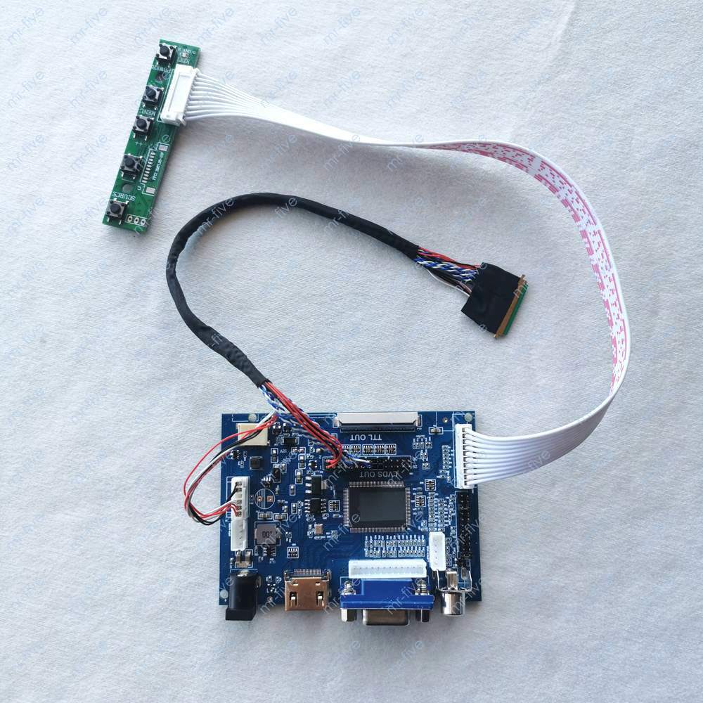 Fit LVDS 40-Pin 2ch 6bit 1600*900 Laptop Screen Controller Board Kit ...