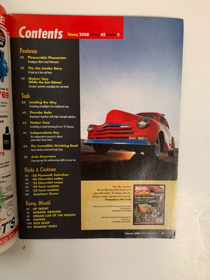 Rod & Custom Magazine #2 - Feb 2008 - Vol.42 | eBay