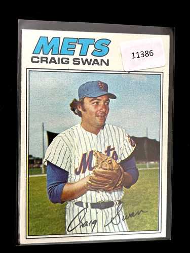 CRAIG SWAN Mets 1977 TOPPS Baseball Card #94 VG/EX | eBay