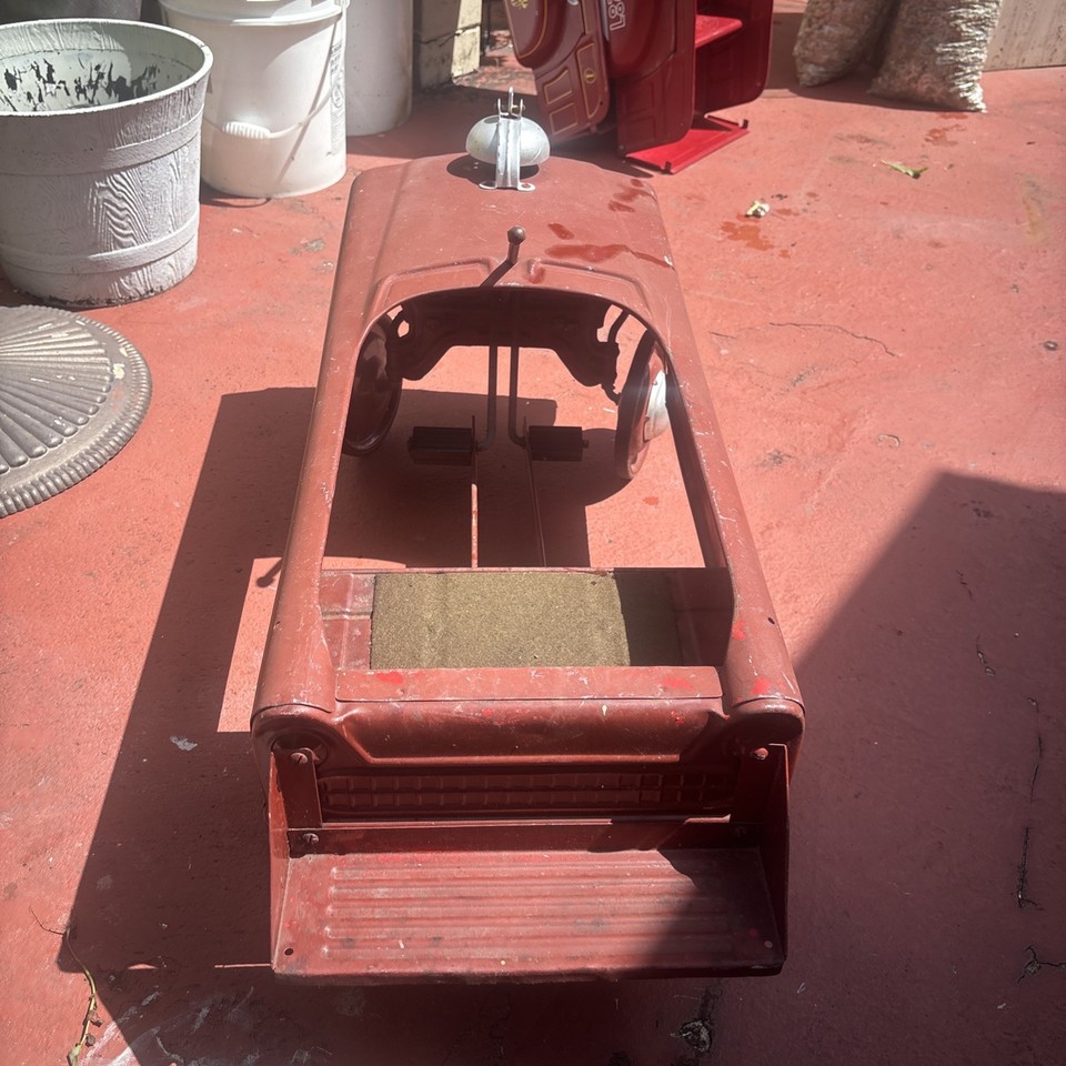 Vintage Fire Chief Pedal Car | eBay
