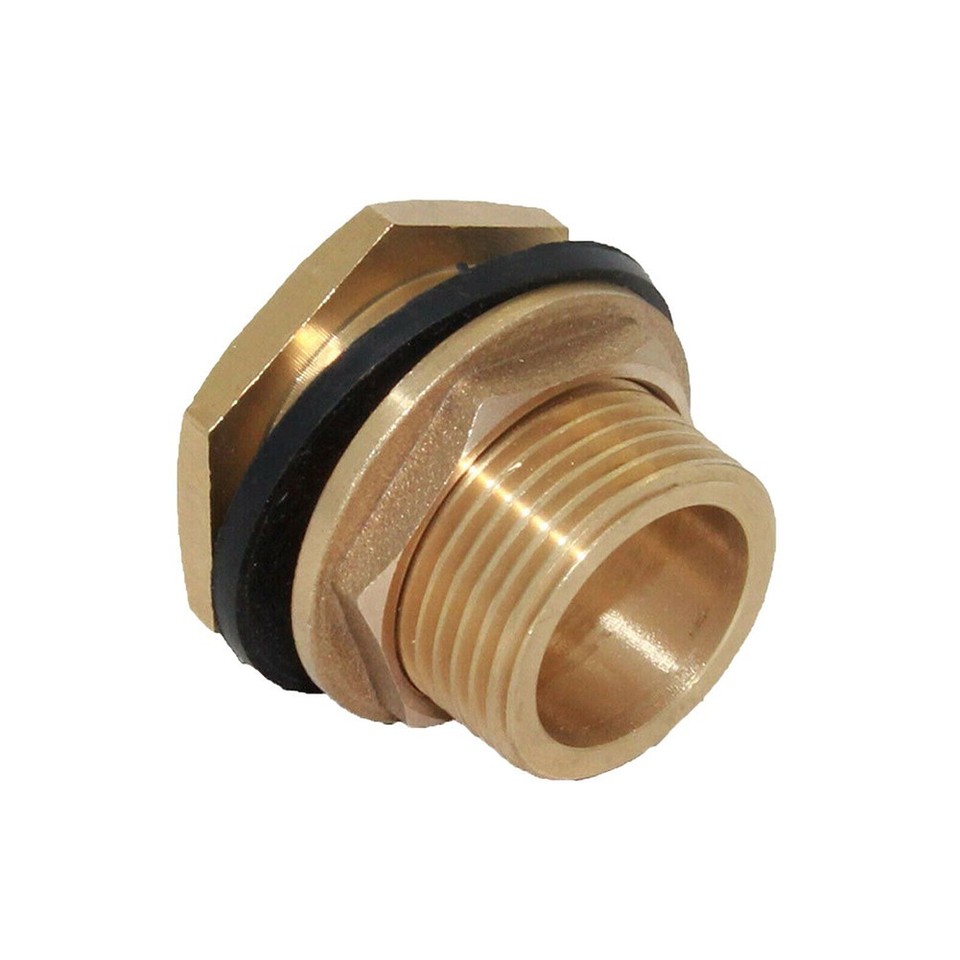 ~1/2 3/4 Water Tank Tap Buckets Connector Brass Bib Tap Click-Lock ...