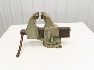 Armstrong Model 205-1 Swiveling Bench Vise 5" Vtg Heavy Duty American ...