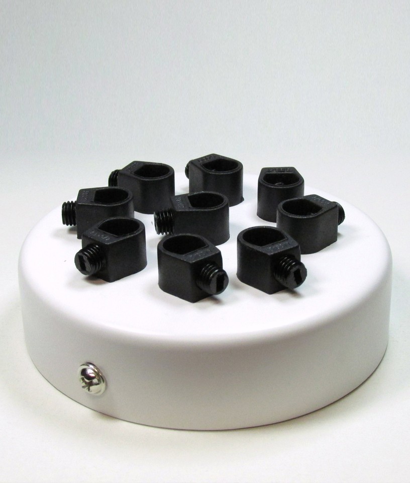 SINGLE & MULTI POINT DROP OUTLET CEILING ROSE | Perfect for fabric flex ...