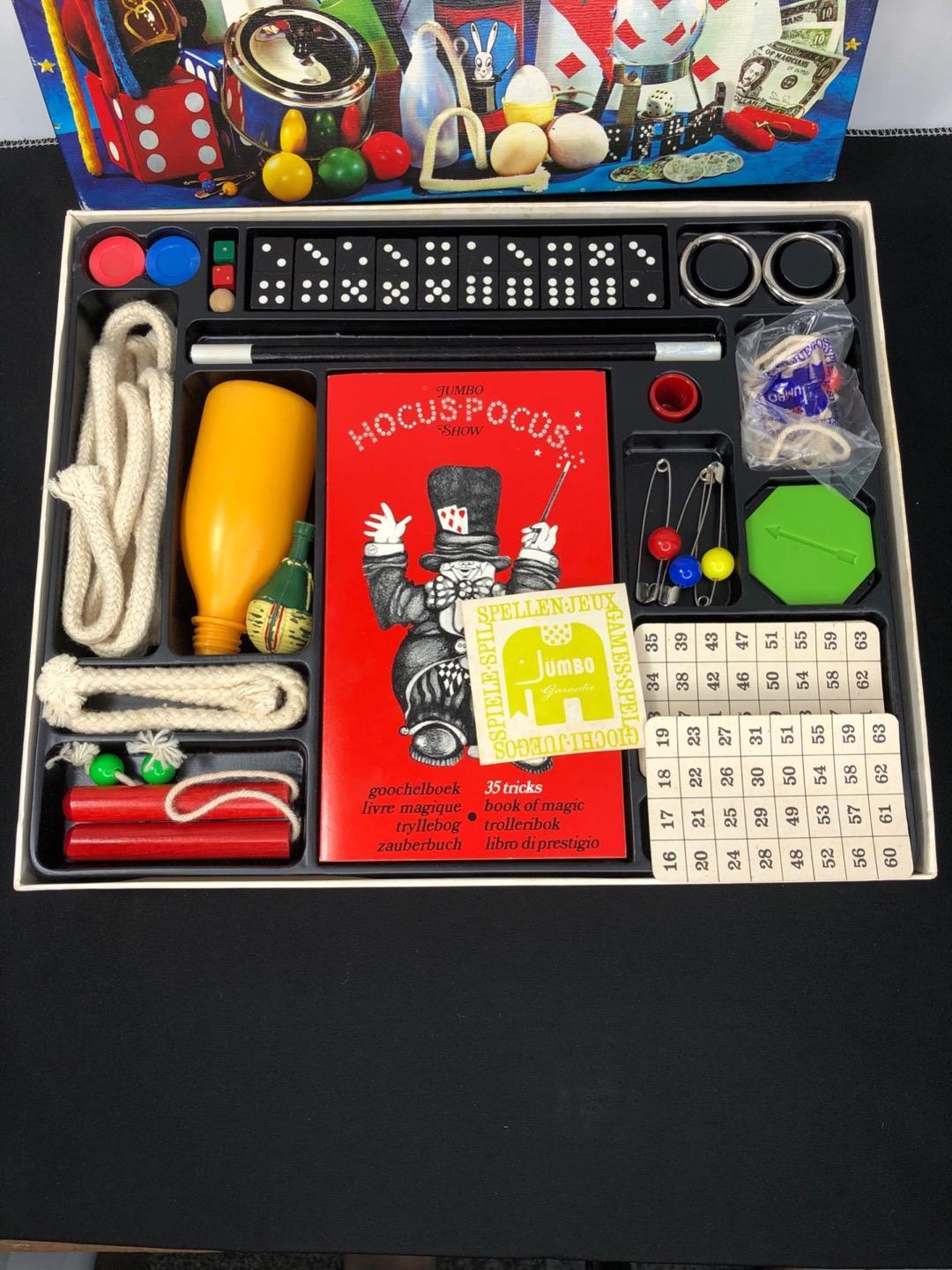 Vintage Jumbo Hocus Pocus Magic Show Complete 1973 Amsterdam | eBay