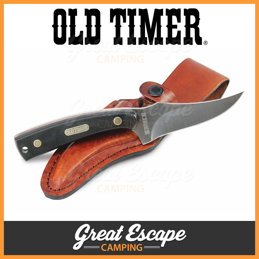 Schrade Old Timer Sharpfinger Fixed Hunting Pocket Knife 7.25inch 152ot ...