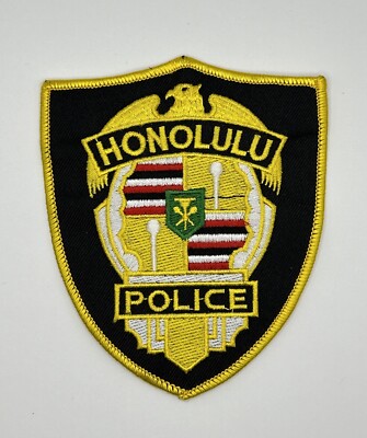 Honolulu Hawaii Police Patch P271.D3 MR ALE P&P | eBay