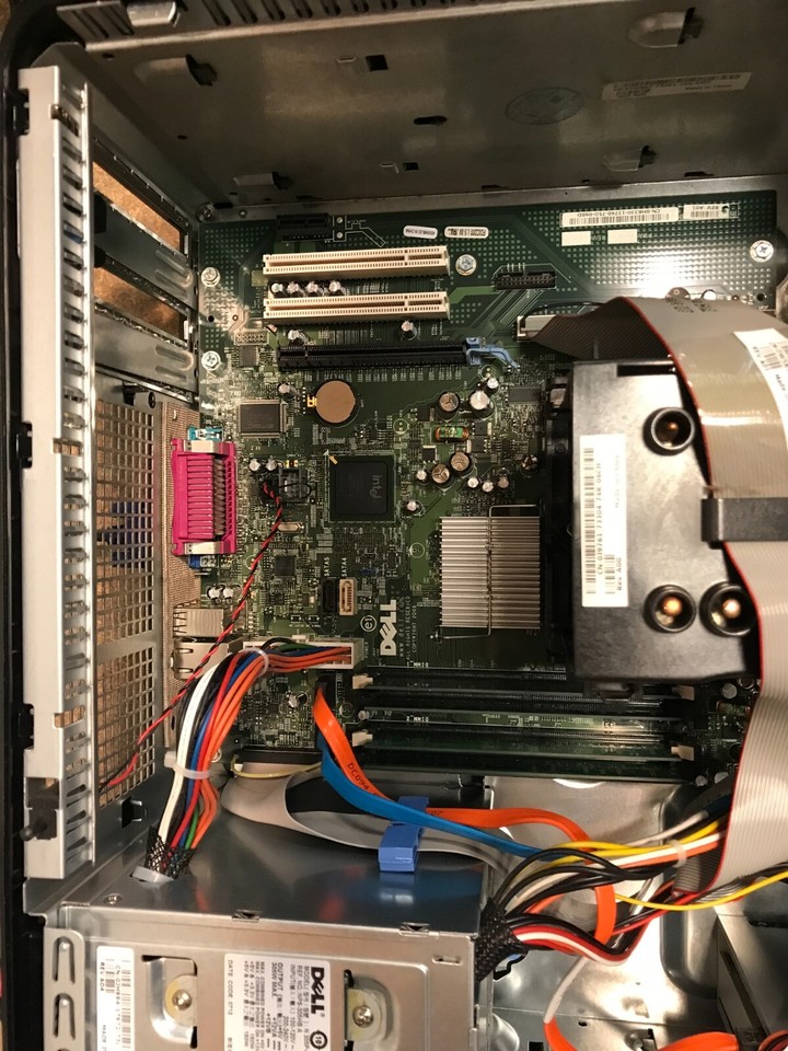 Windows XP Computer Dell Optiplex 745 MT Duo Core 3.5 Floppy / Printer ...