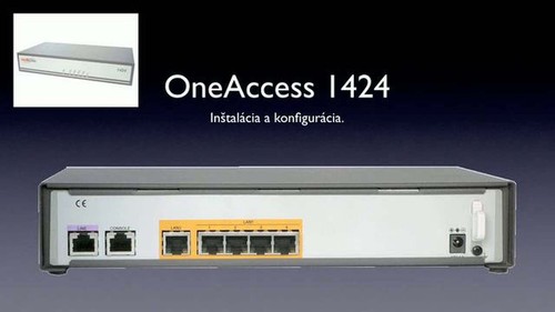 Oneaccess 1424 High Speed versatile Ethernet Access Device DSL Router ...