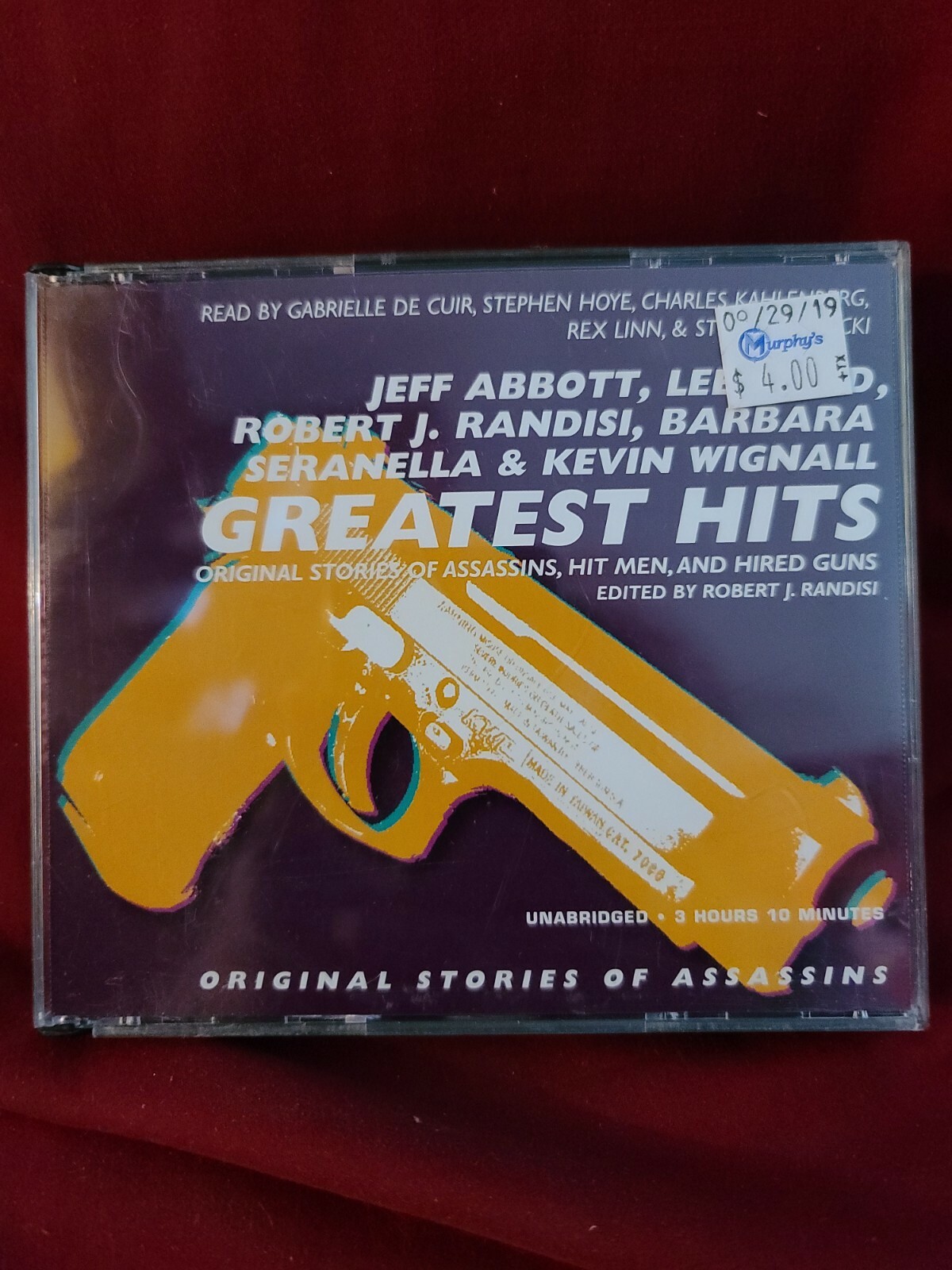 Shelf162C Audiobook~ Original stories of assassins greatest hits ...