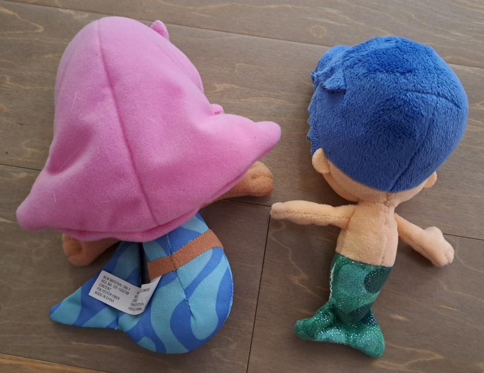 BUBBLE GUPPIES PLUSH MOLLY & GIL NICKELODEON 2012 (2) | eBay