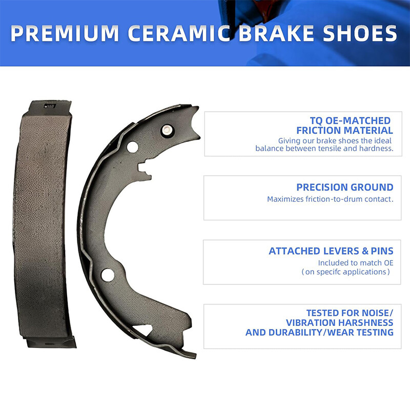 Brake Shoes for 2003-2008 Cobalt HHR G5 Pursuit Sunfire Saturn Ion Rear ...