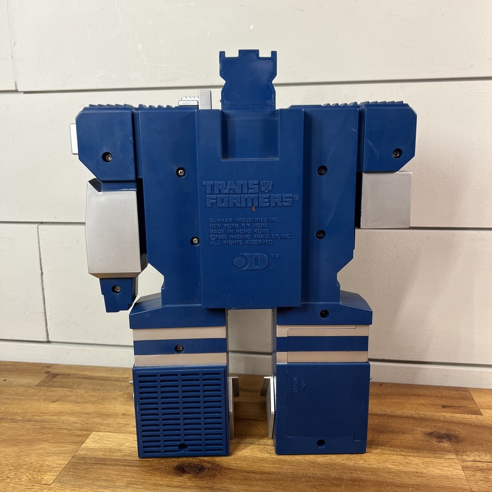 1985 Transformers G1 SOUNDWAVE Cassette Tape Player WORKS! Ships Fast ...
