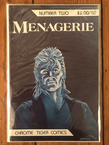 Menagerie #2 (1988 Chrome Tiger) Vampire & Furry Comics, Peter Bagge ...