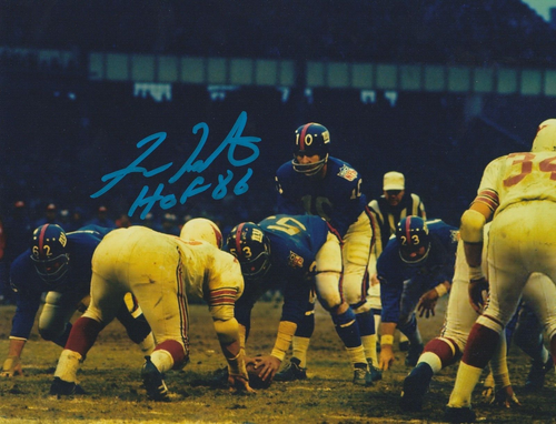 FRAN TARKENTON NEW YORK GIANTS HOF 1986 ACTION SIGNED 8x10 | eBay