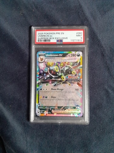 Pokemon Umbreon ex 060/131 Prismatic Evolutions Stamp PSA 9 | eBay
