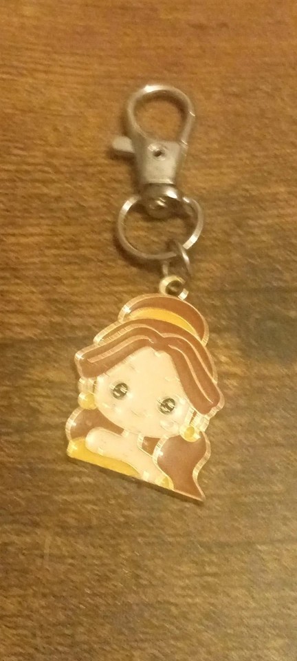 Disney Bella Keyring Keychain Disney Gifts Stocking Fillers Handbag ...