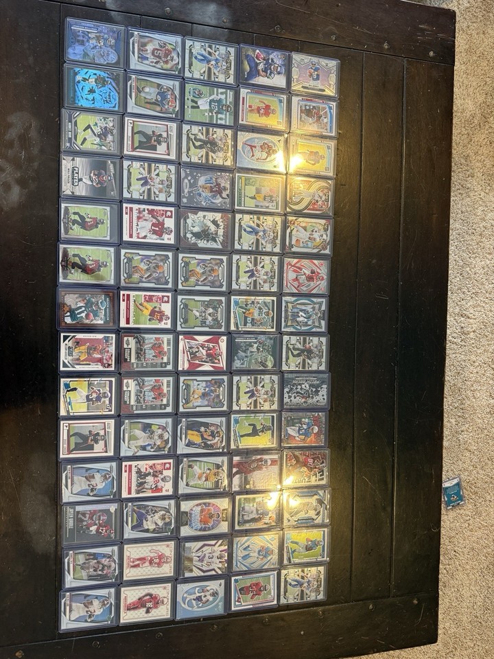 HUGE WR FOOTBALL CARD LOT 342 Cards RC/Autos/Mems/inserts/#’s/RPAs And ...