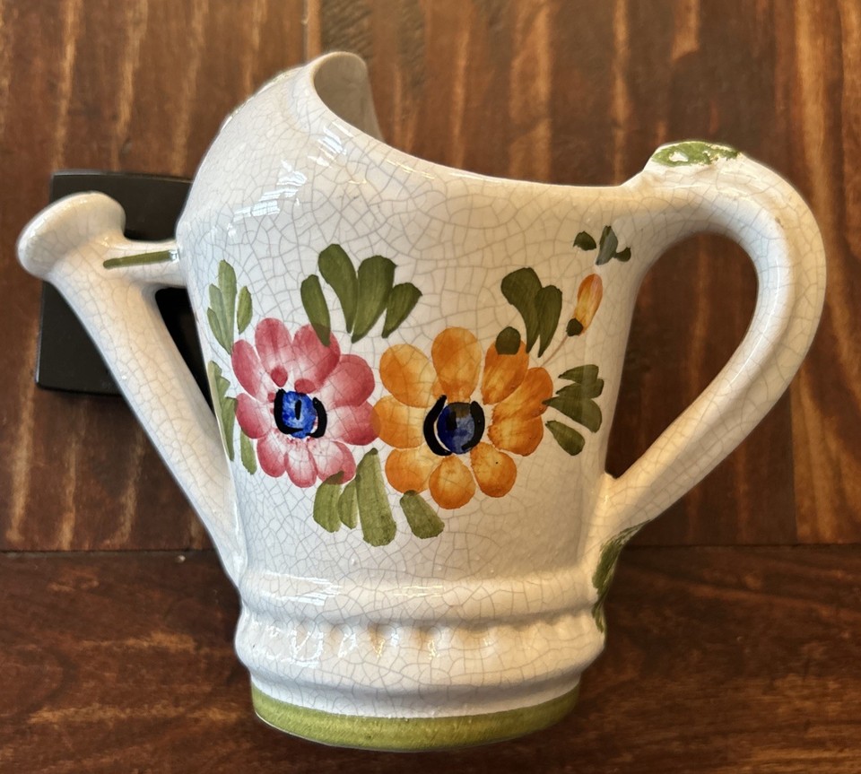 Vintage Baccara Germany Hand Painted Porcelain Herb Planter Pot ...