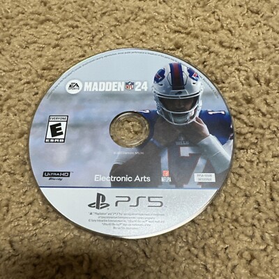 Madden NFL 24 Disc - Sony PlayStation 5 14633747331| eBay